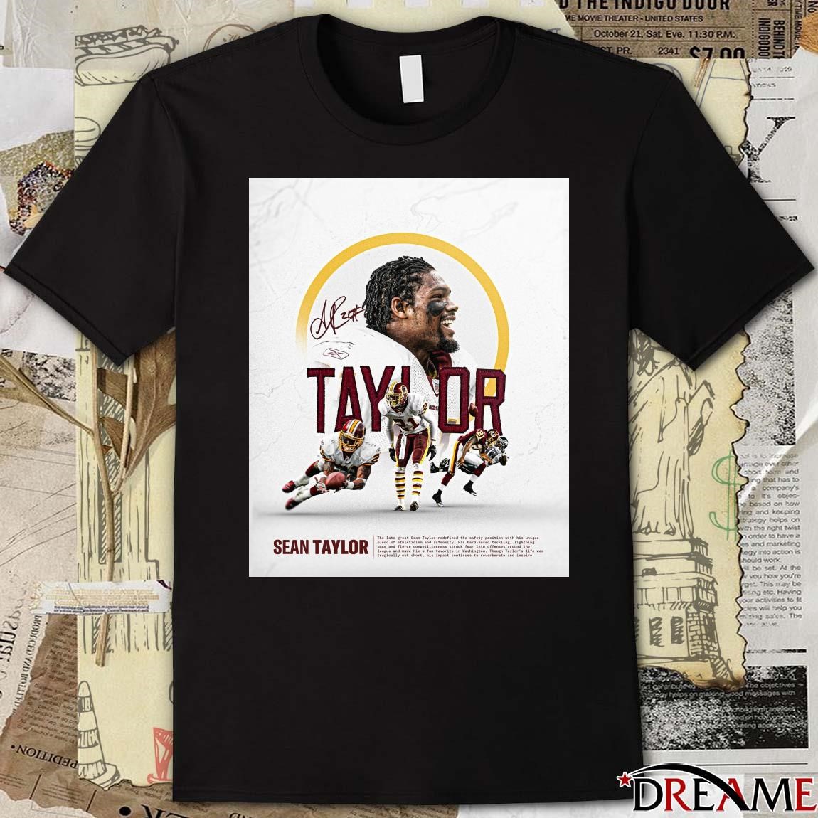 Official Washington Commanders The Late Geat Sean Taylor Redefined The ...