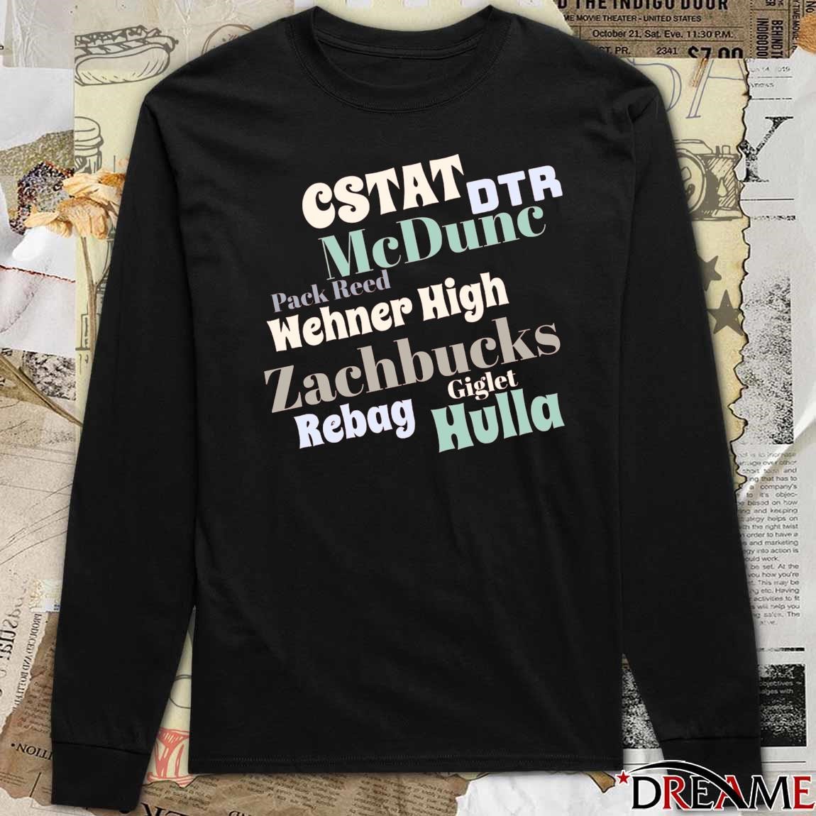 Official CSTAT DTR McDunc Pack Reed Wehner High Zachbucks Giglet Rebag ...