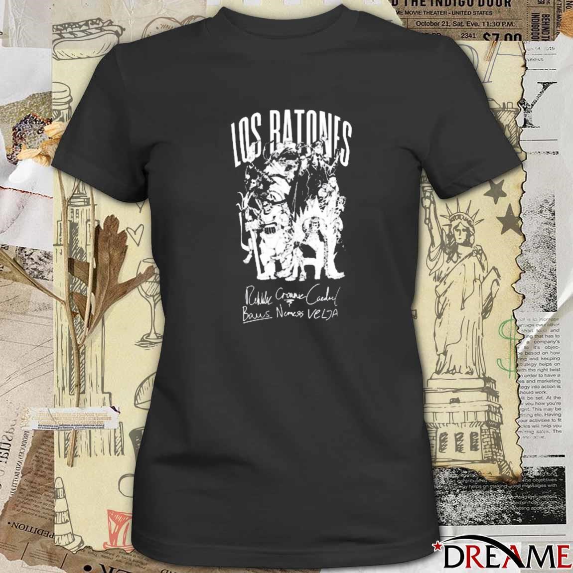 Official Los Ratones Rehlike Crownie Caedrel Baus Nemesis VELJA Signature t-shirt, hoodie ...