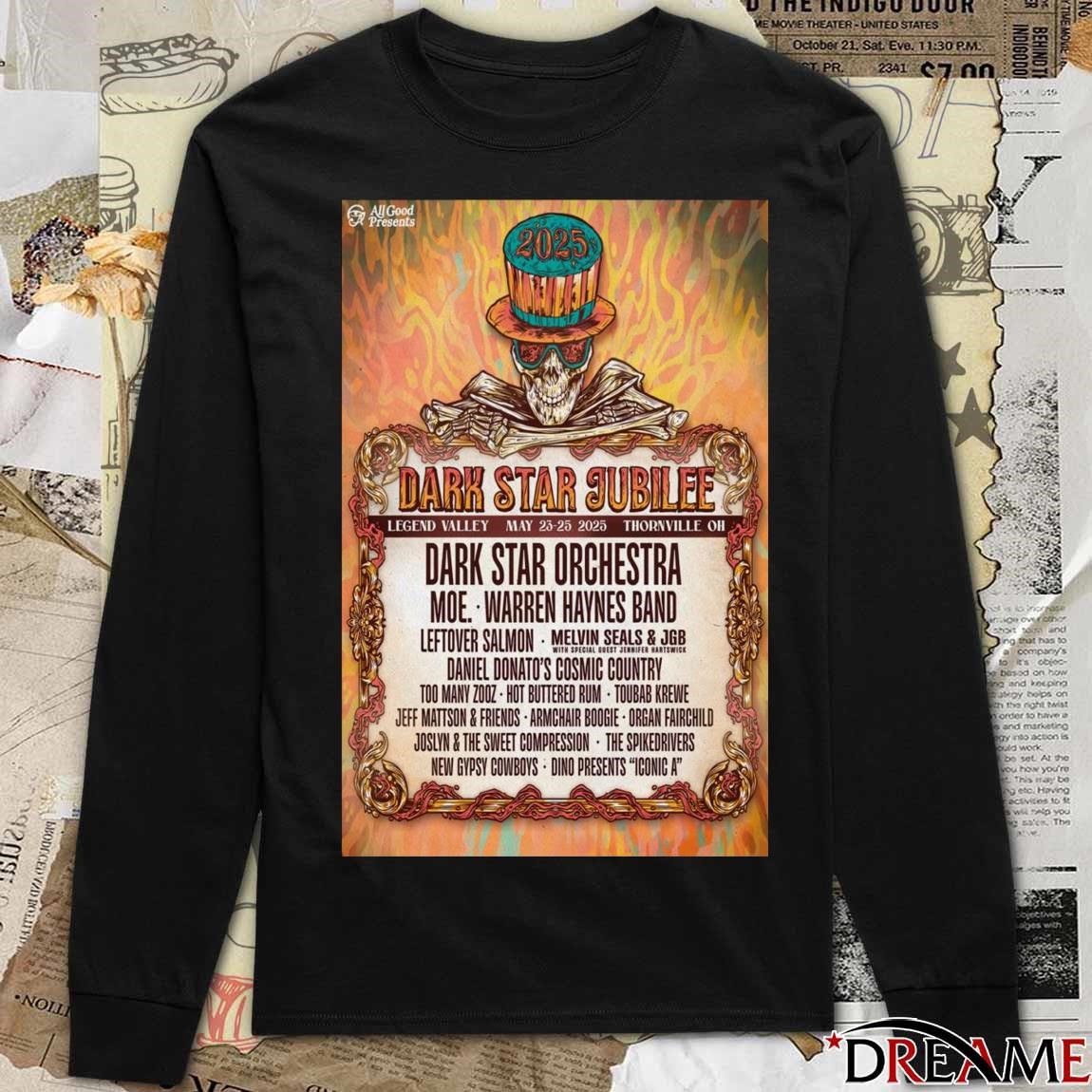 Official Poster Tour Dark Star Jubilee At Legend Valley In Thornville ...