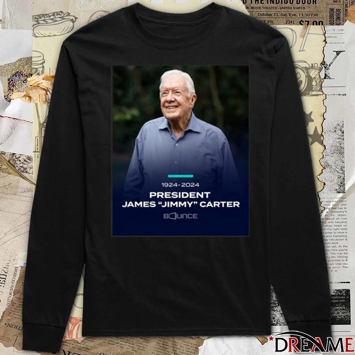 Official RIP President James Jimmy Carter 1924 2024 t-shirt, hoodie ...