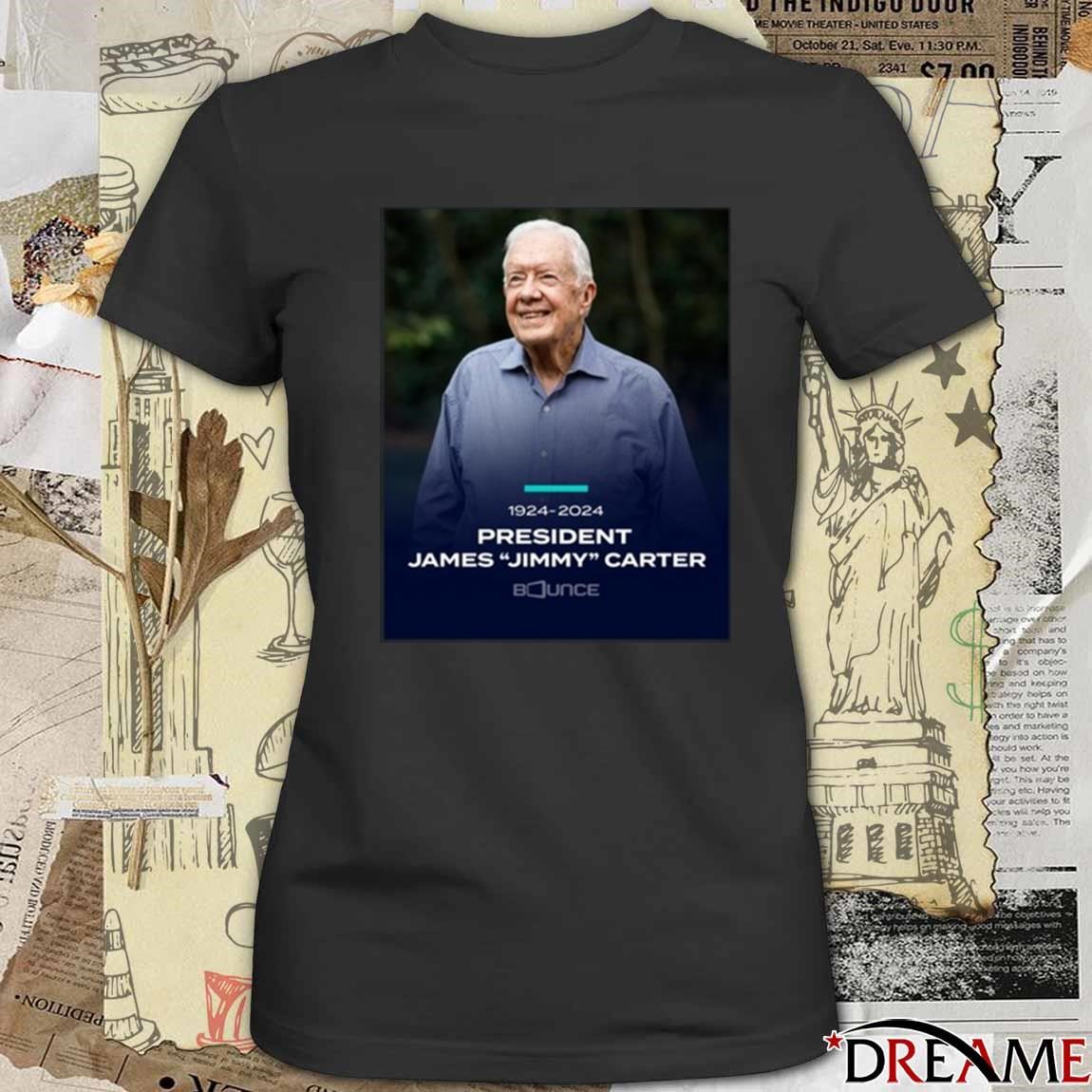 Official RIP President James Jimmy Carter 1924 2024 t-shirt, hoodie ...