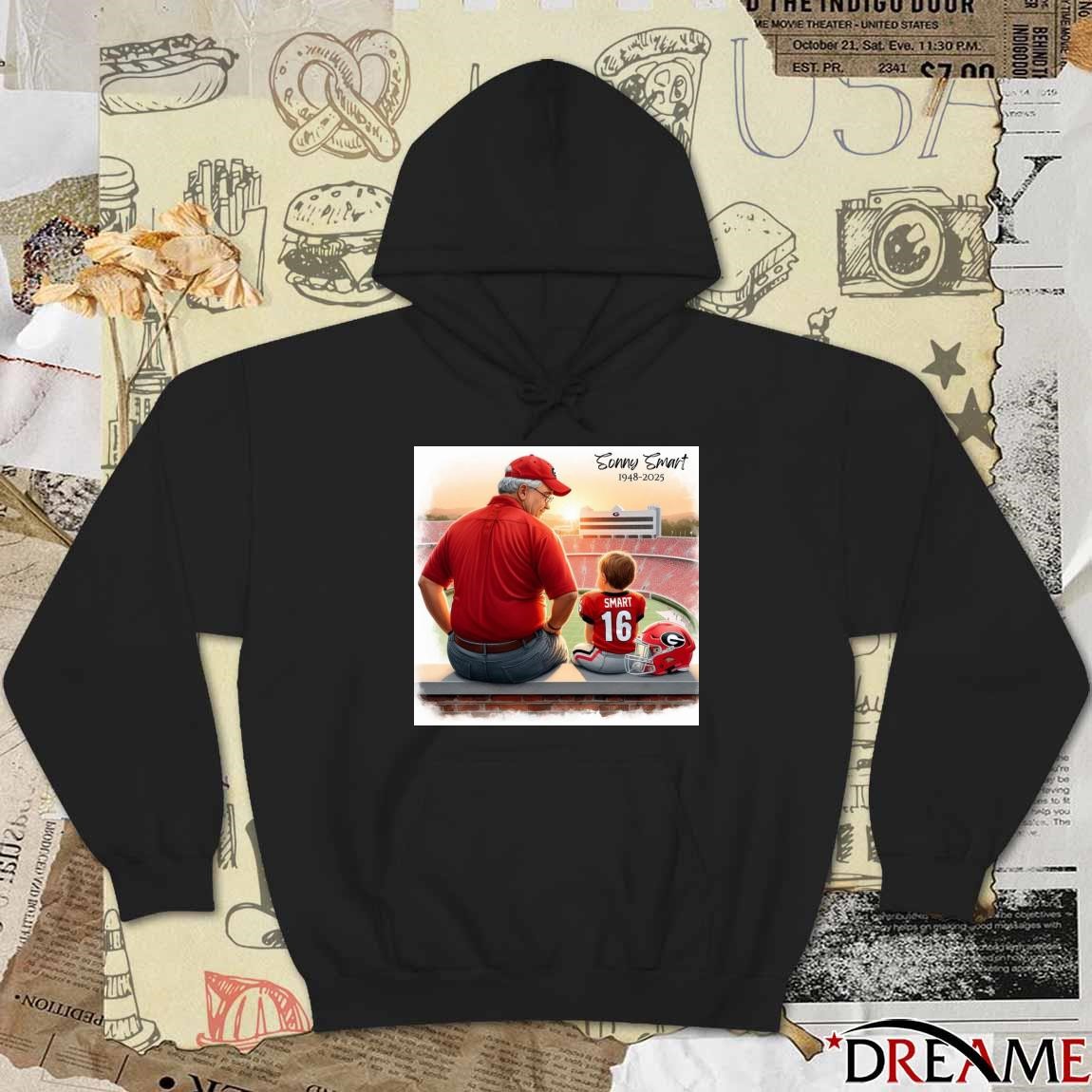 Official Brock Bowers RIP Sonny Smart 1948-2025 t-shirt, hoodie ...
