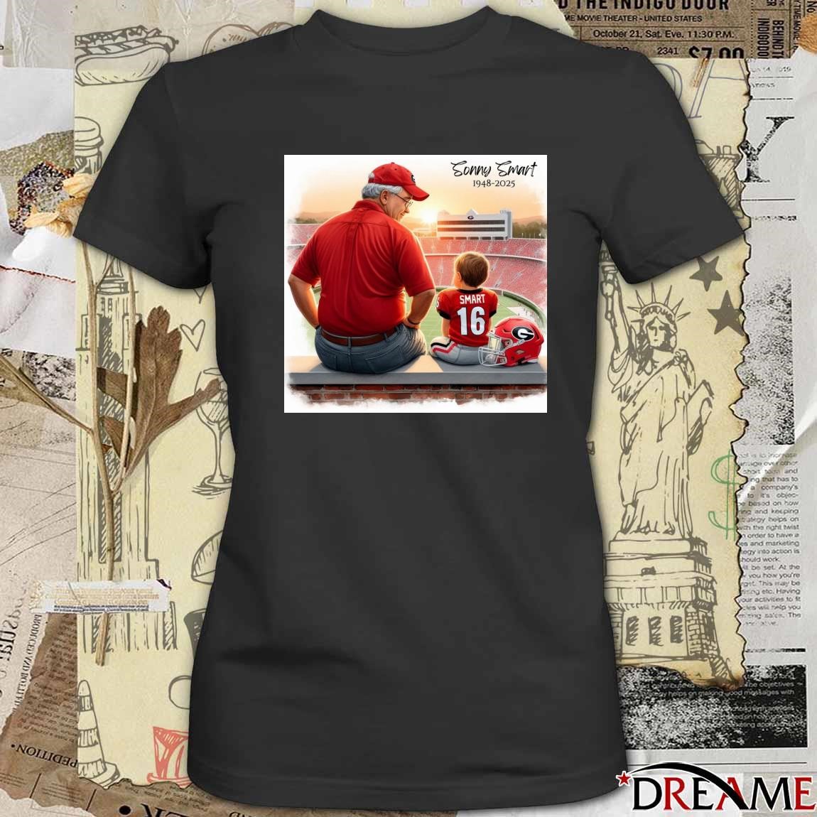 Official Brock Bowers RIP Sonny Smart 1948-2025 t-shirt, hoodie, sweater, long sleeve and tank top