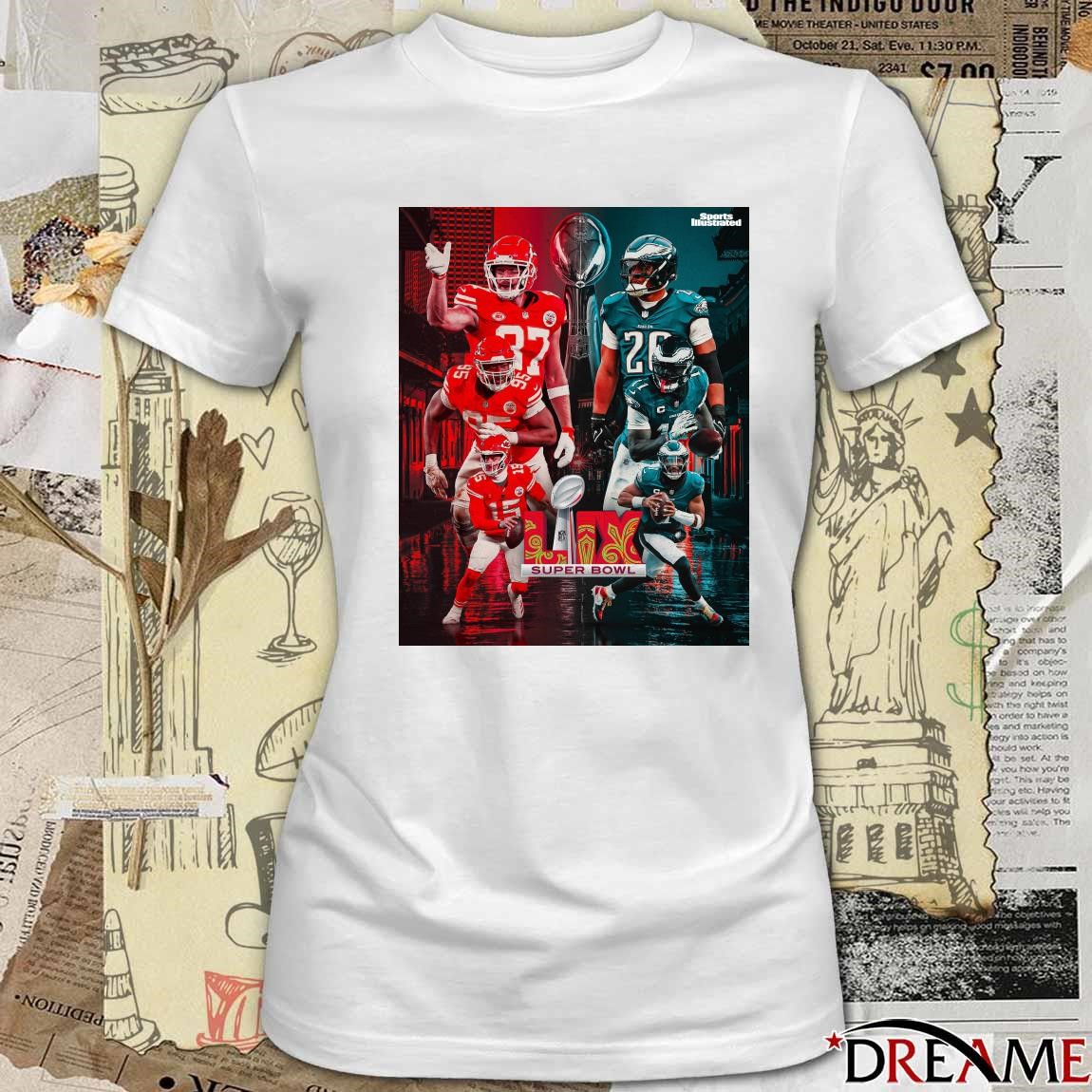 Official Kansas City Chiefs Vs Philadelphia Eagles Super Bowl LIX ...