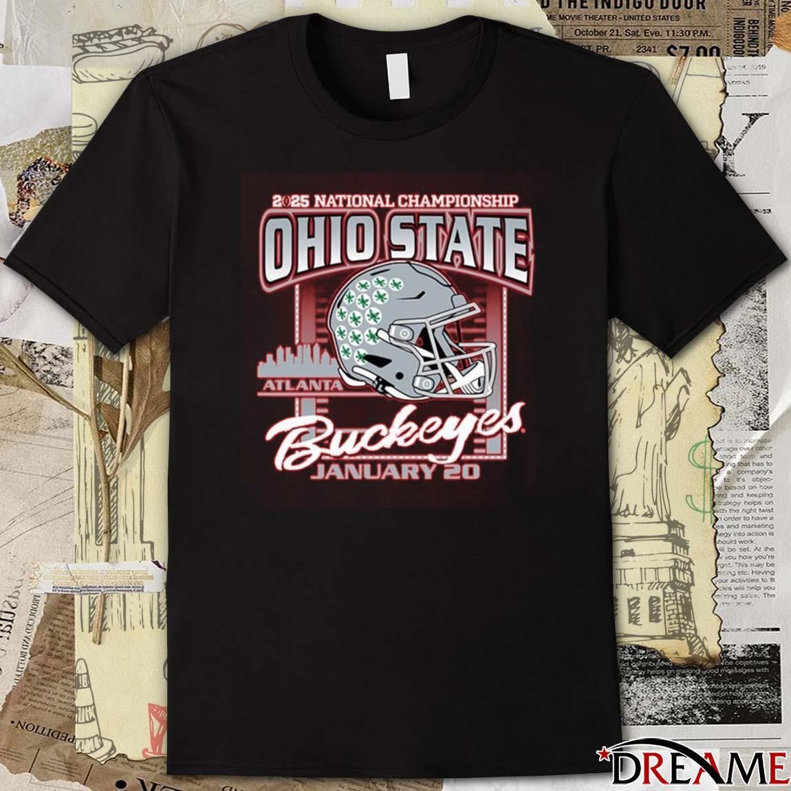 Official Ohio State Buckeyes 2025 National Championship Bound Jan 20 ...