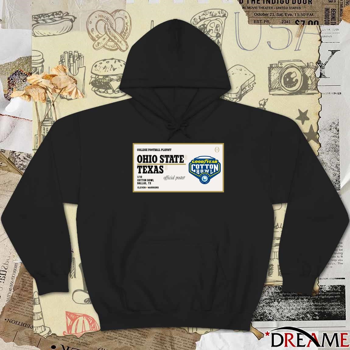 Official Ohio State Buckeyes Vs Texas Longhorns 1 10 25 Goodyear ...