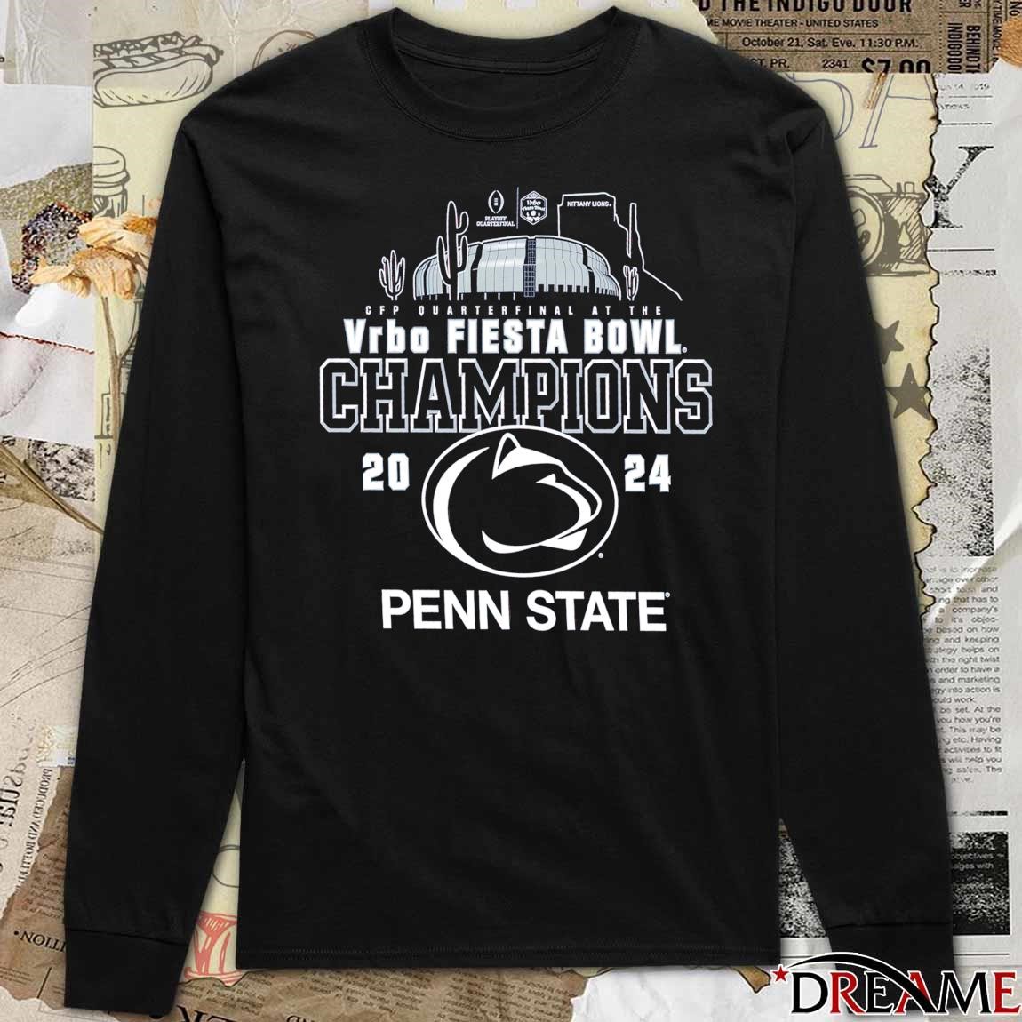 Official Penn State Nittany Lions 2024 College Football Playoff Quarterfinal At The VRBO Fiesta ...