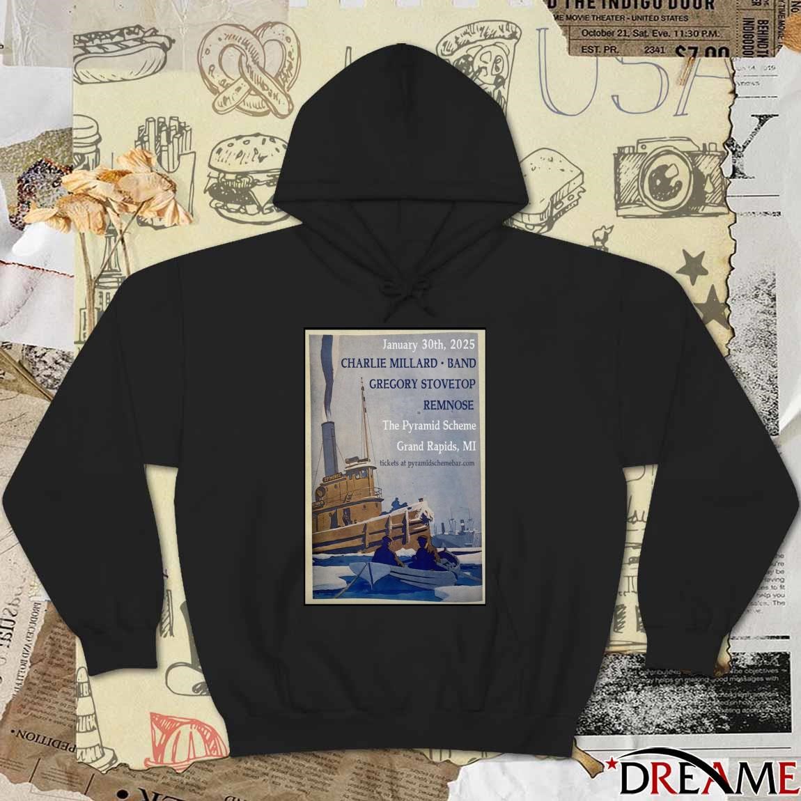 Official Poster Charlie Millard Band Grand Rapids MI January 30 2025 t ...