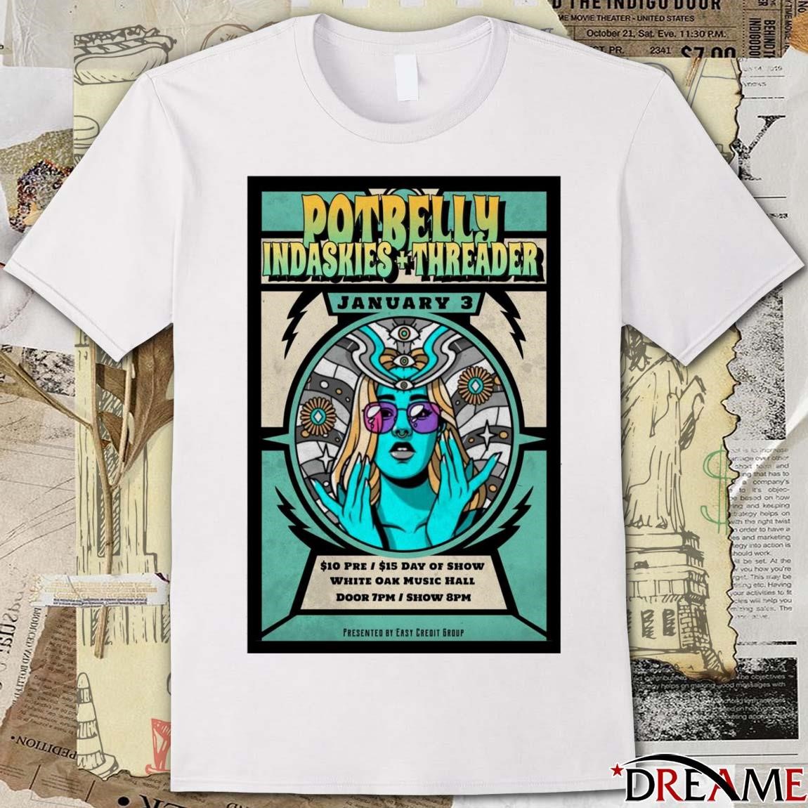 Official Poster Potbelly With Indaskies And Threader January 3 2025 ...