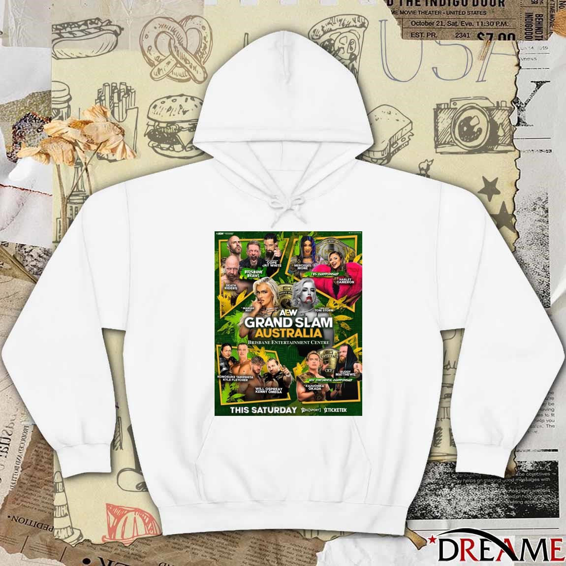 Official AEW Grand Slam Australia Brisbane Entertainment Centre Mariah ...