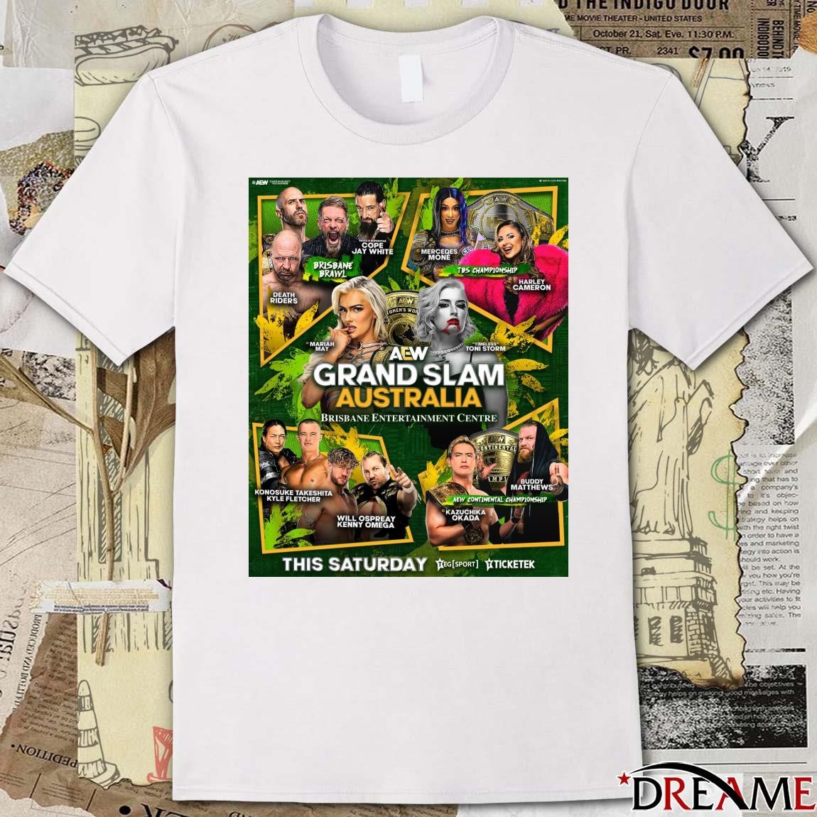 Official AEW Grand Slam Australia Brisbane Entertainment Centre Mariah ...