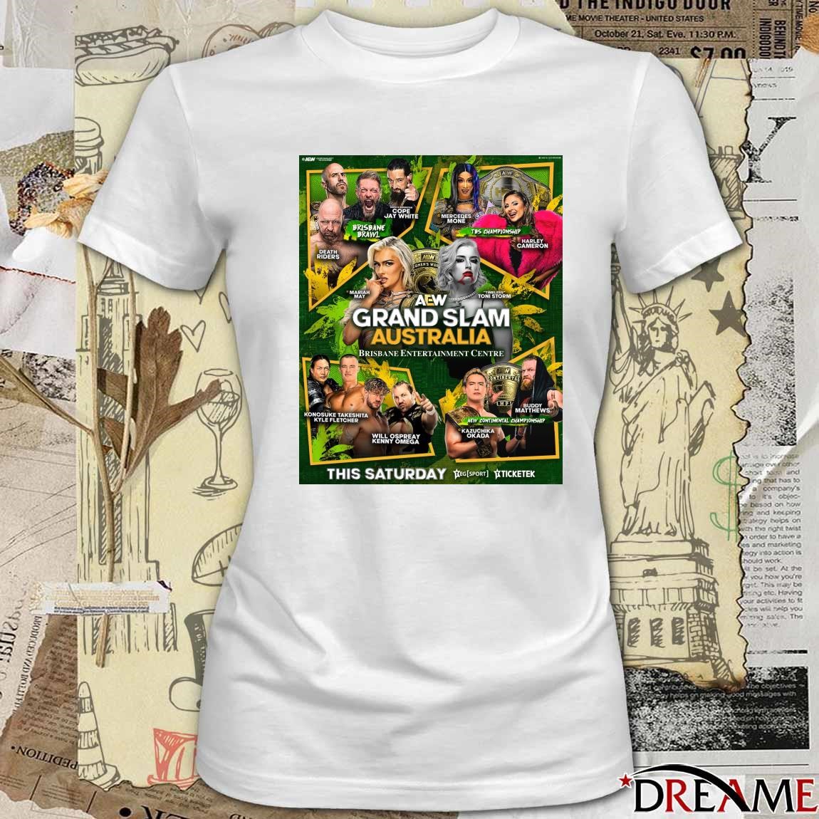 Official AEW Grand Slam Australia Brisbane Entertainment Centre Mariah ...