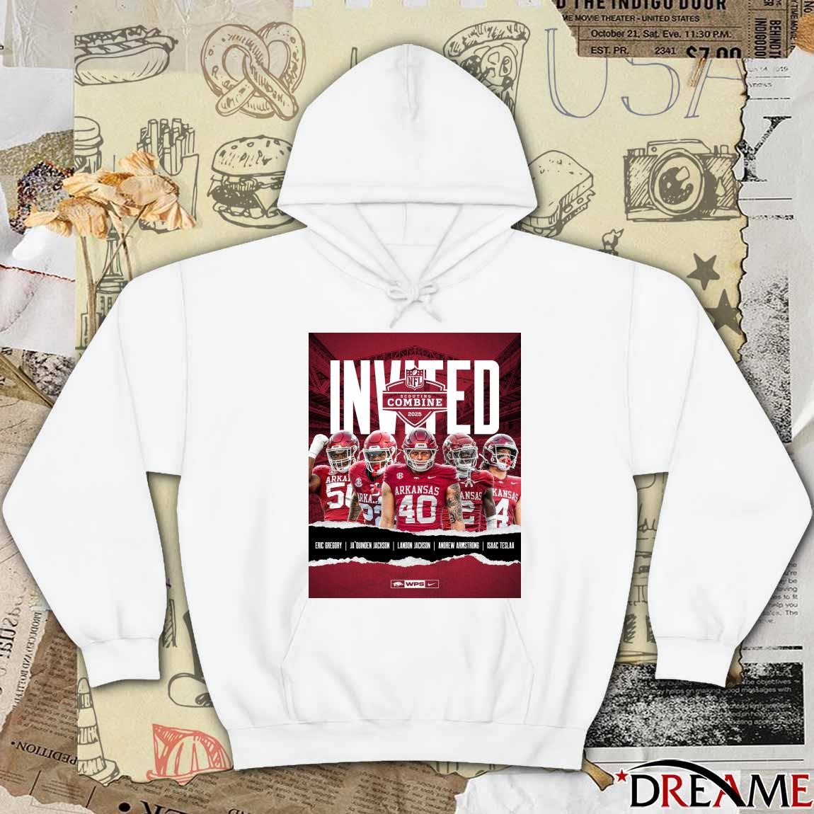 Official Arkansas Razorback Football Eric Gregory Ja’Quinden Jackson ...