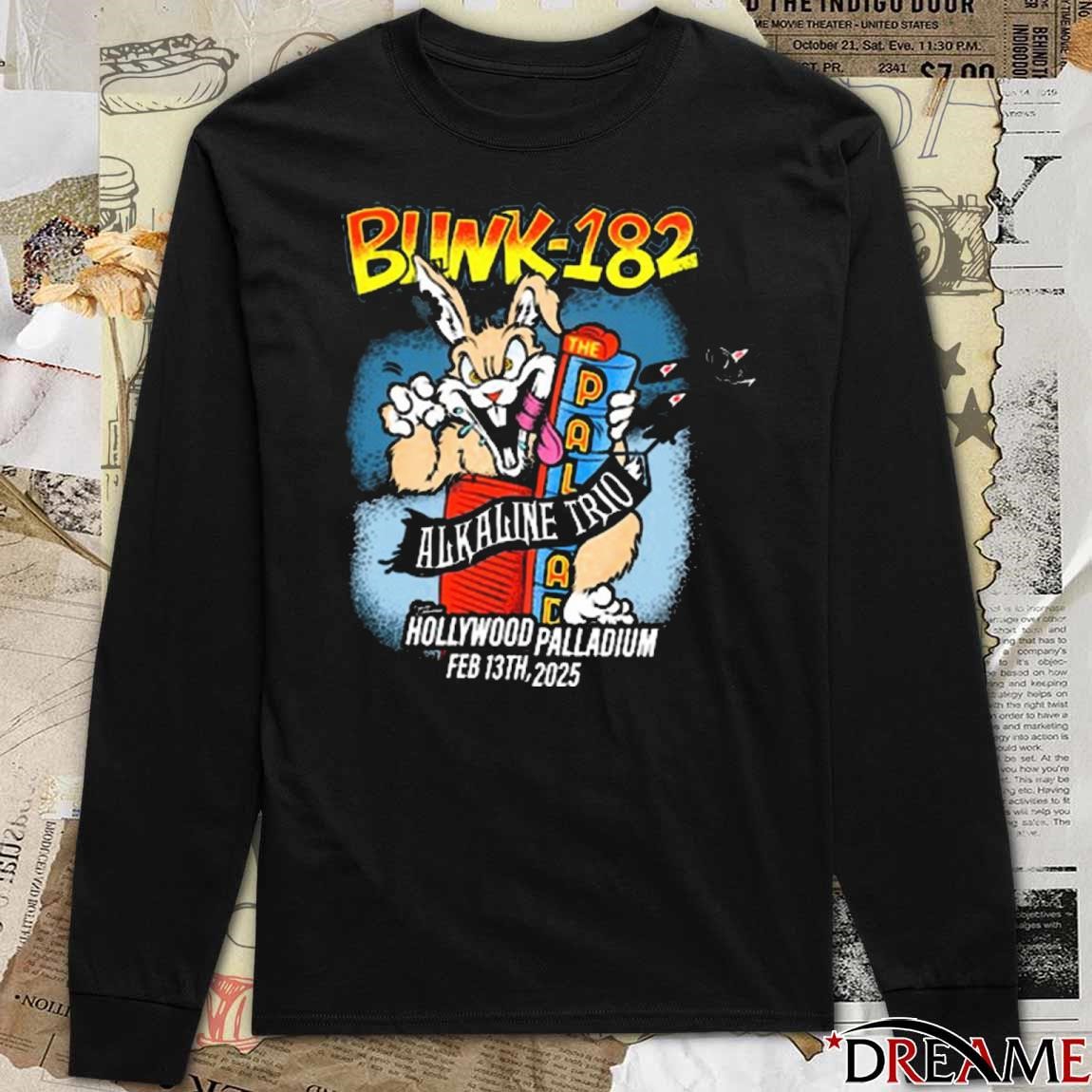 Official Blink-182 With Alkaline Trio 02 13 25 The Hollywood Palladium ...