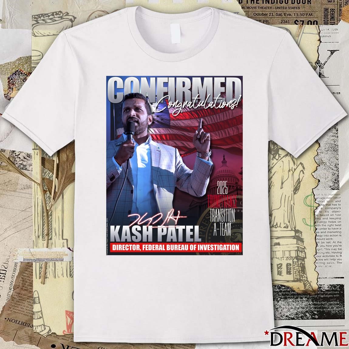 Official Confirmed Congratulations Kash Patel Director Federal Bureau ...