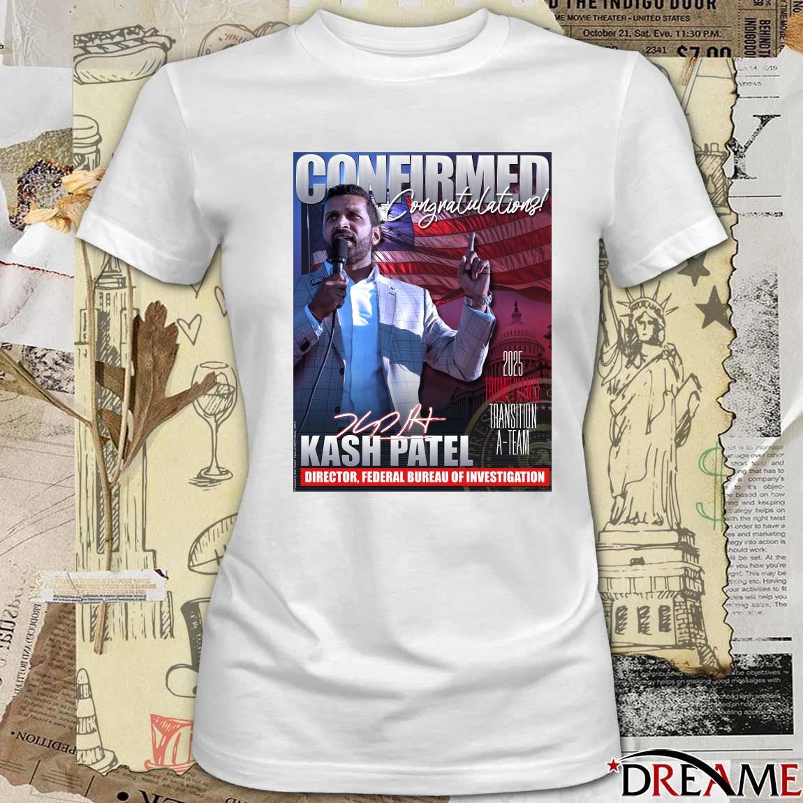 Official Confirmed Congratulations Kash Patel Director Federal Bureau ...