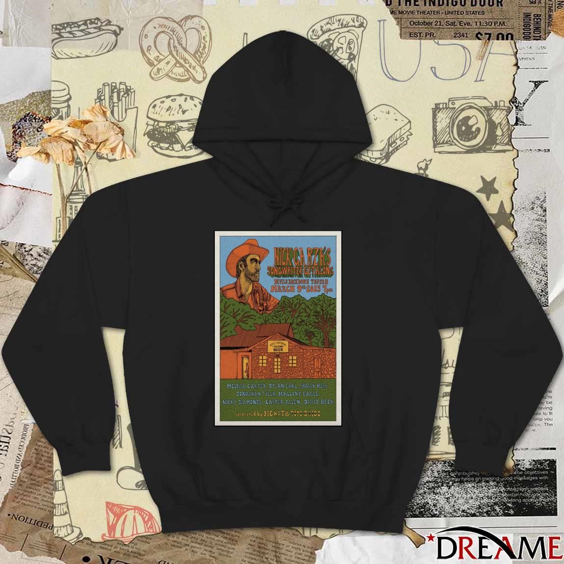 Official Poster Nick Garza's Get Along Devil's Backbone Tavern Fischer ...