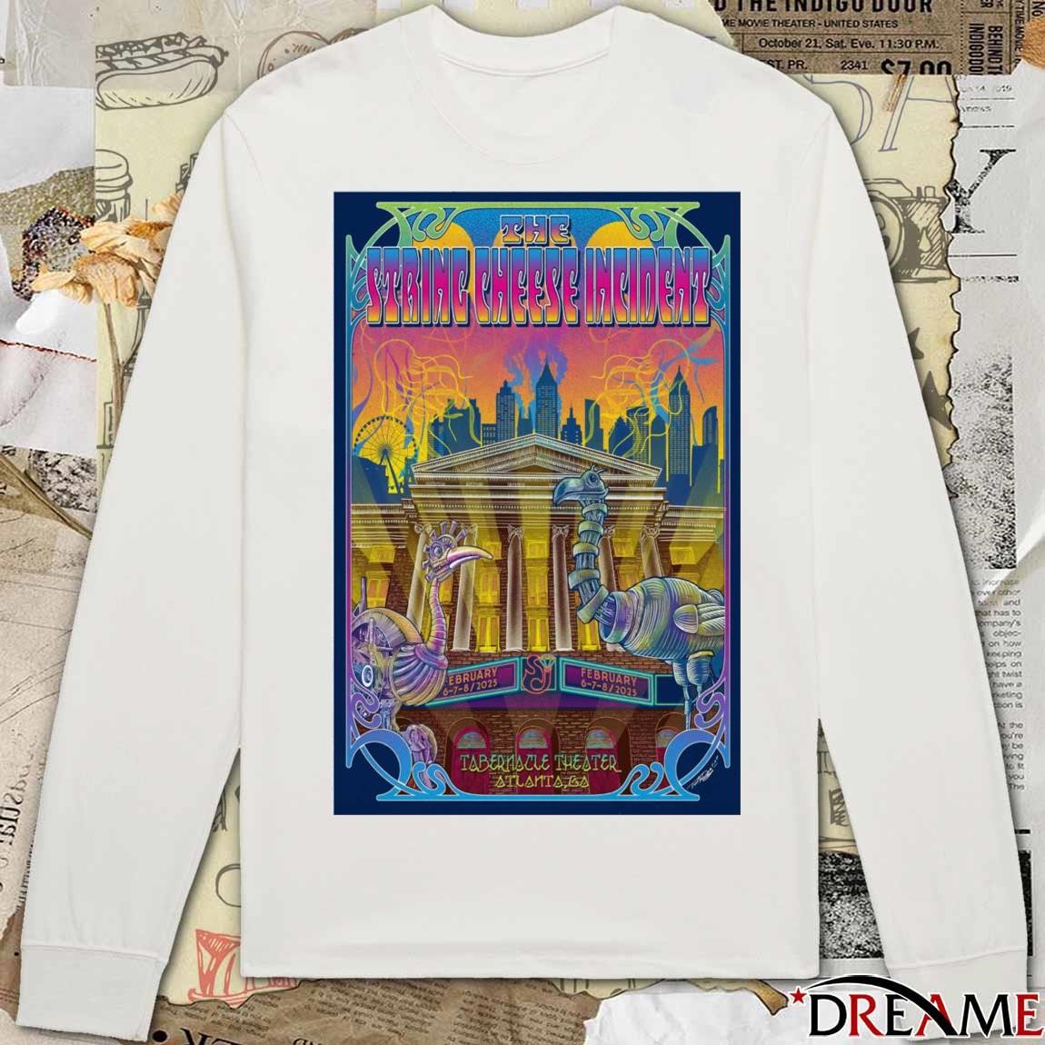 Official Poster The String Cheese Incident Feb 6-8 2025 Tabernacle ...