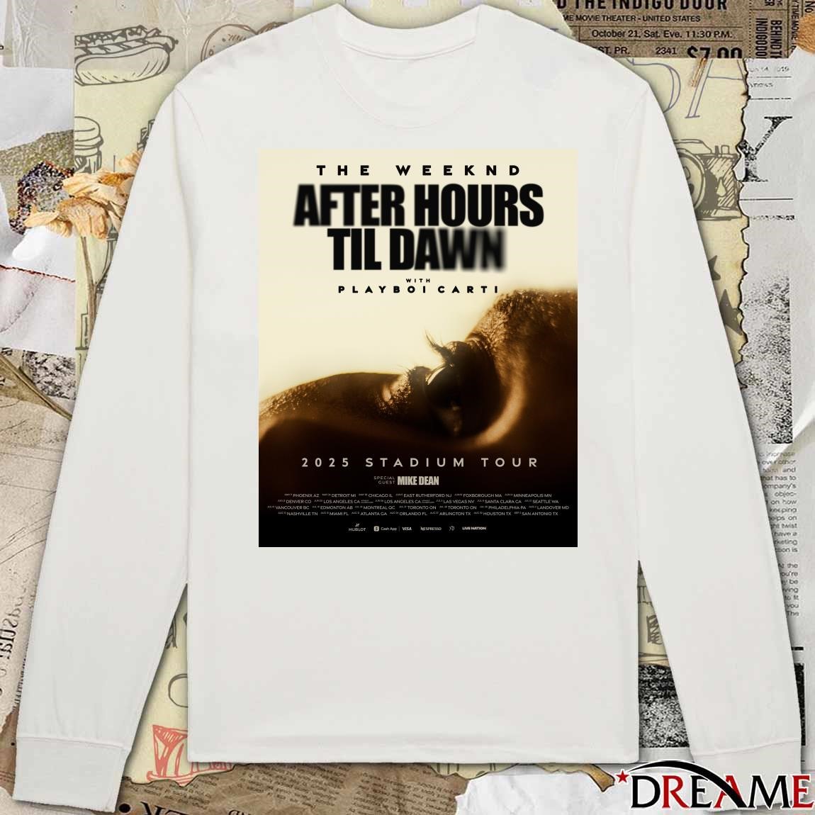 Official The Weekend After Hours Til Dawn With Playboi Carti 2025 ...