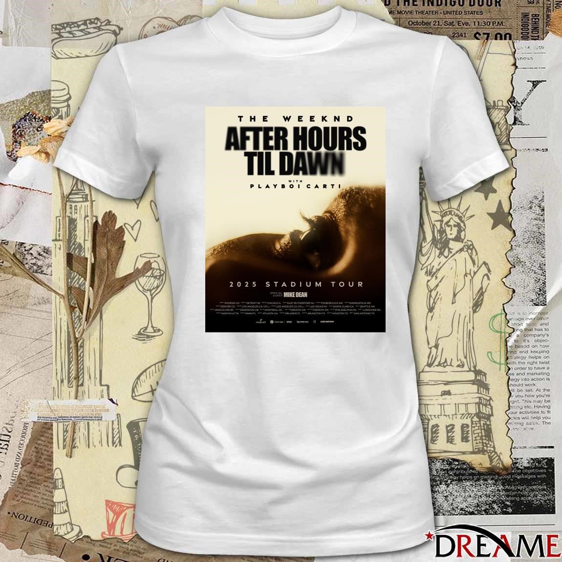 Official The Weekend After Hours Til Dawn With Playboi Carti 2025 ...