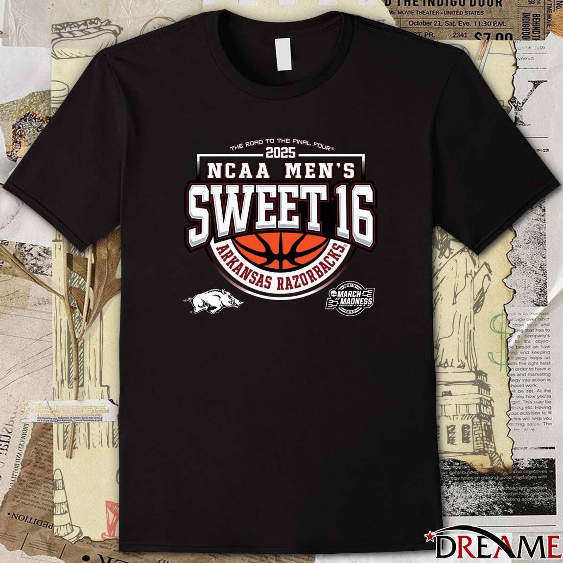 Official Arkansas Razorback Basketball The Road To The Final Four NCAA ...