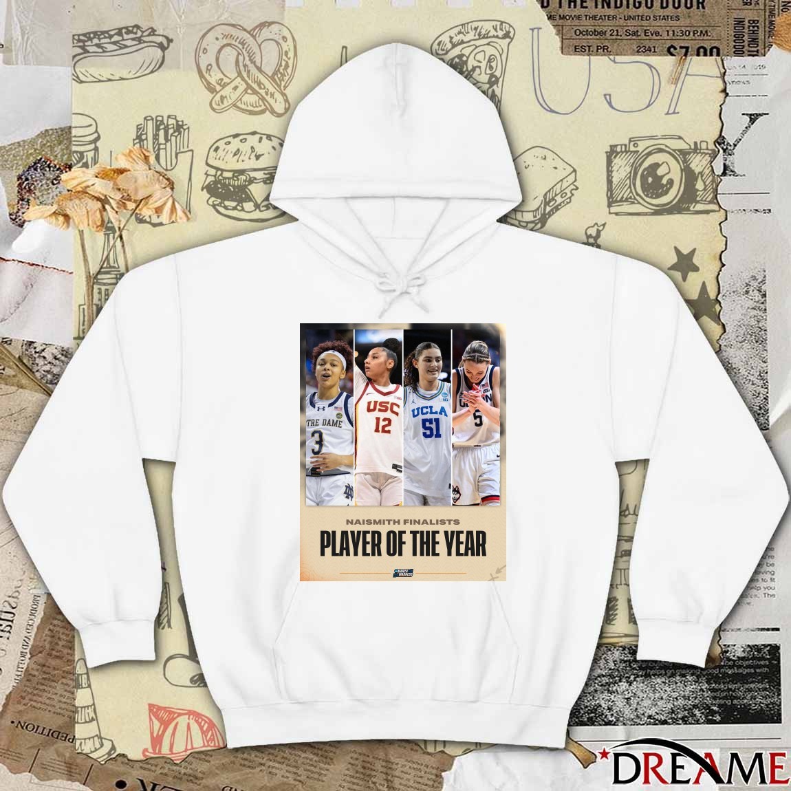 Official Hannah Hidalgo JuJu Watkins Lauren Betts Paige Bueckers 2025 Naismith Player Of The ...