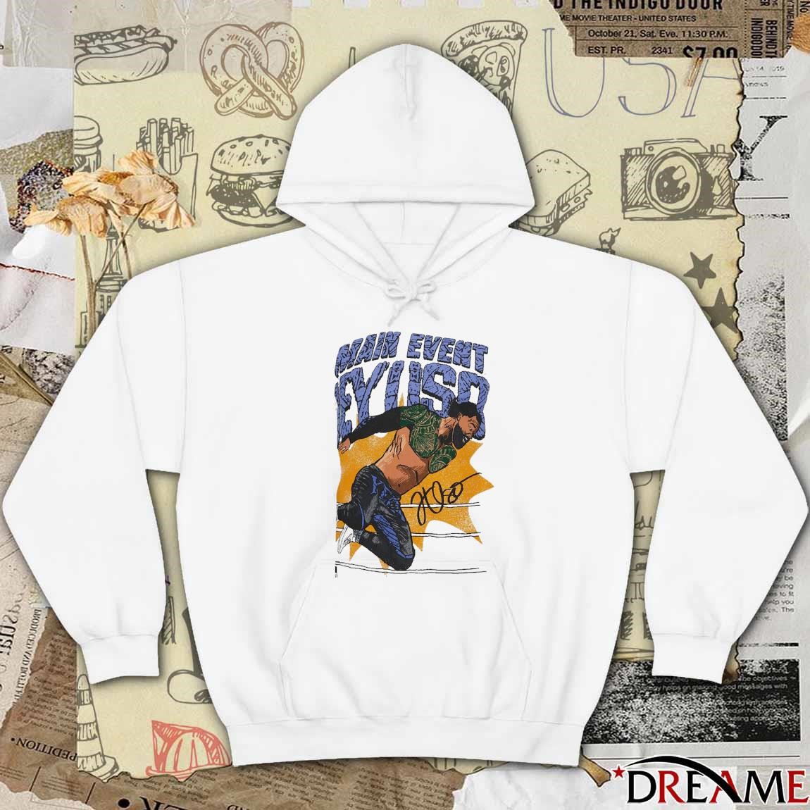 Official Ripple Junction Main Event Jey Uso Illustrated Yeet Signature ...