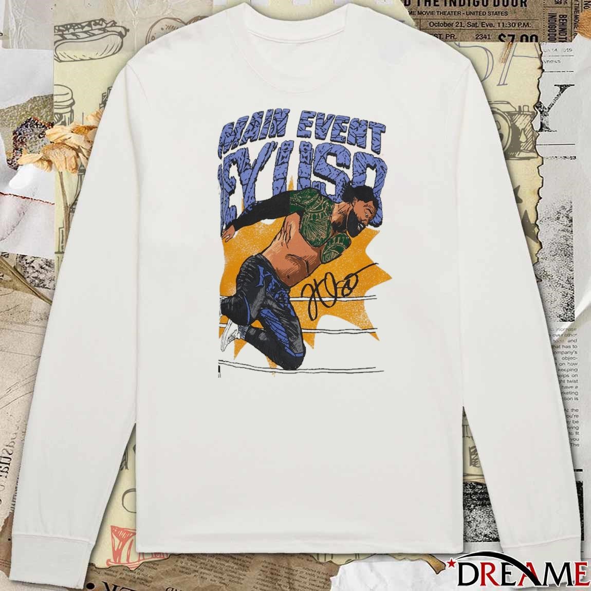 Official Ripple Junction Main Event Jey Uso Illustrated Yeet Signature ...