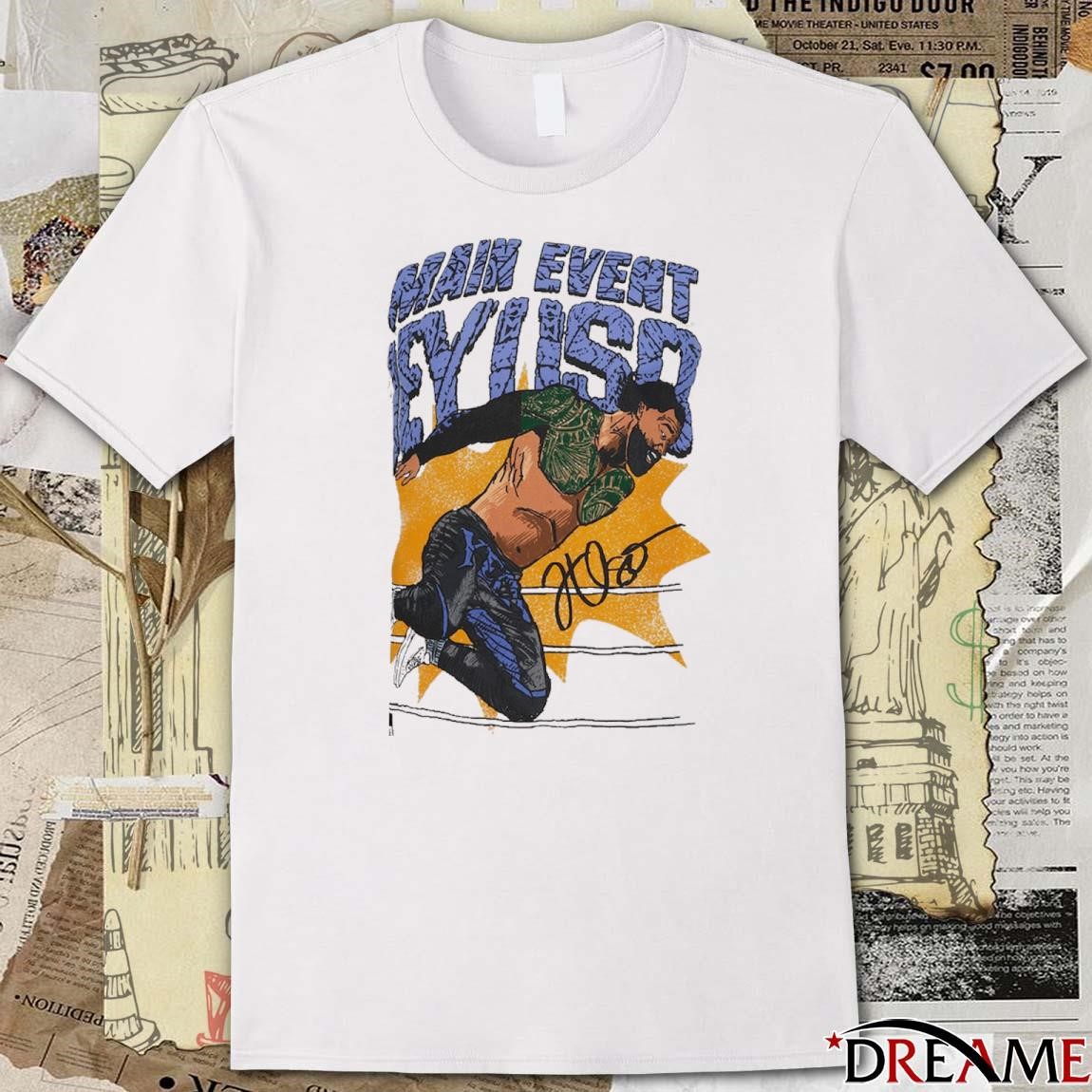 Official Ripple Junction Main Event Jey Uso Illustrated Yeet Signature ...