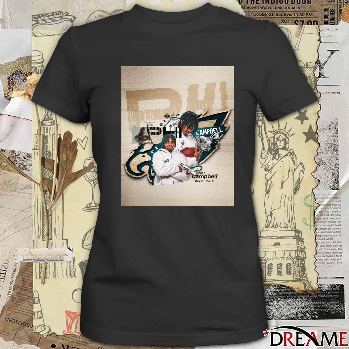 Official Alabama Crimson Tide football Jihaad Campbell Philadelphia ...