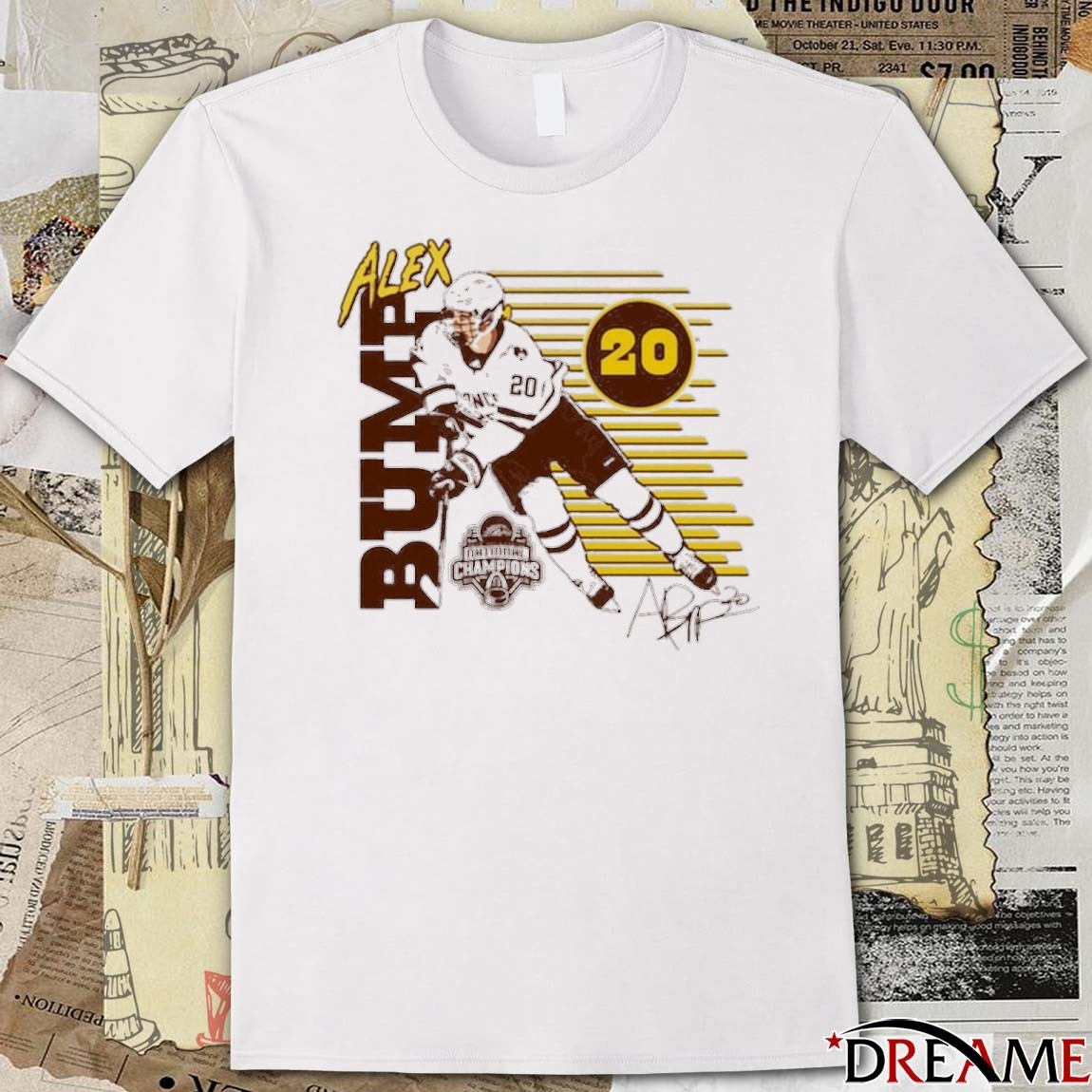 Official Alex Bump Western Michigan Broncos 2025 NCAA Men's Hockey ...