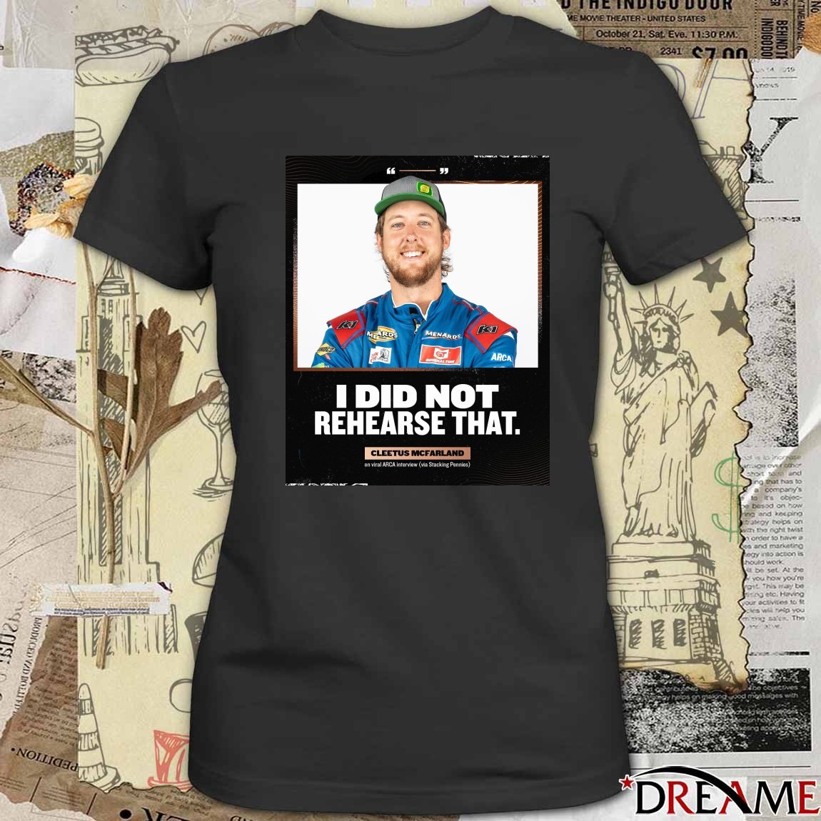 Official I Did Not Rehearse That Cleetus Mcfarland Arca Interview Via ...