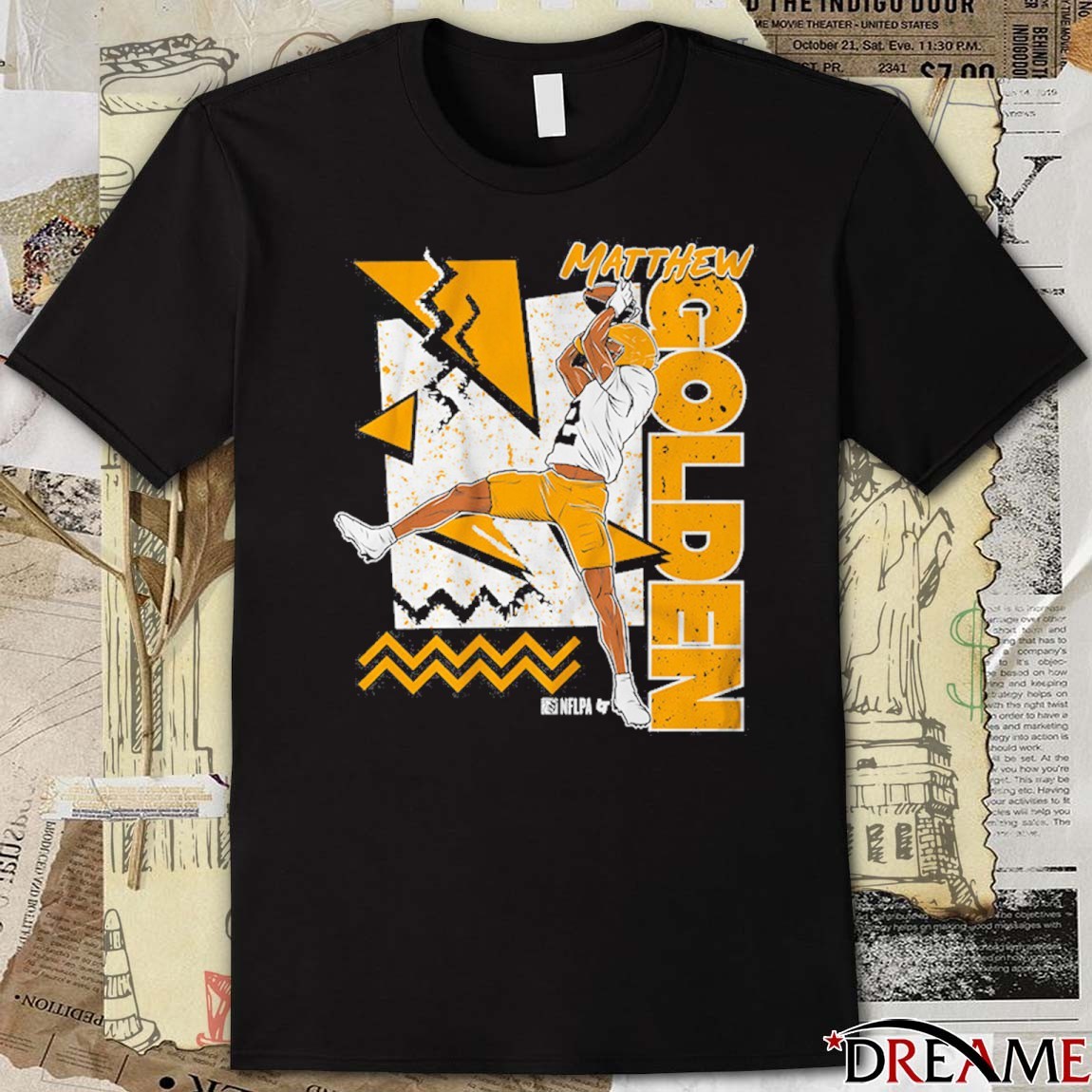 Official Matthew Golden 90s Style Green Bay Packers 2025 NFL draft t ...