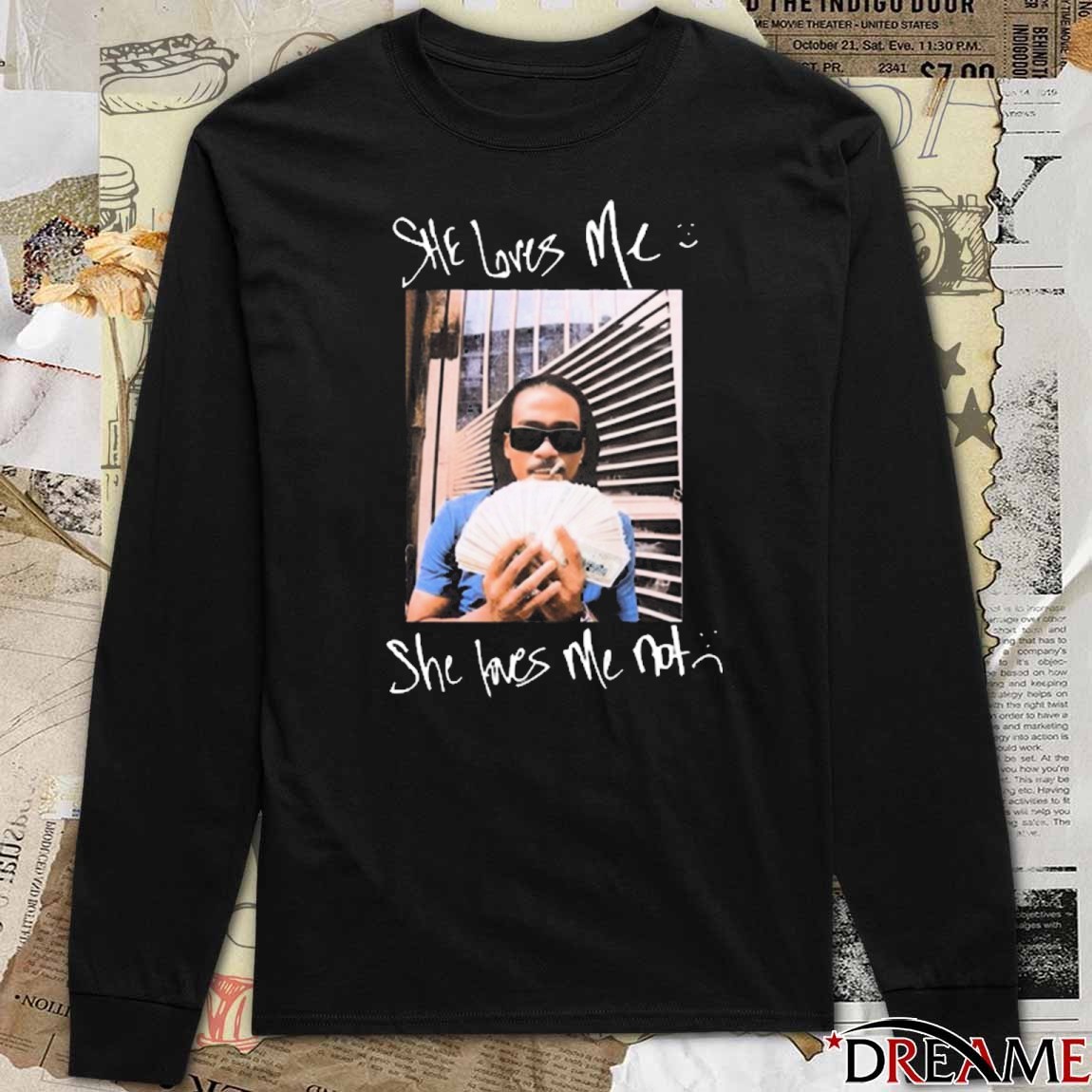Official Max B The Waviest Of All Time 2025 OOW She Loves Me She Loves Me Not t-shirt, hoodie ...