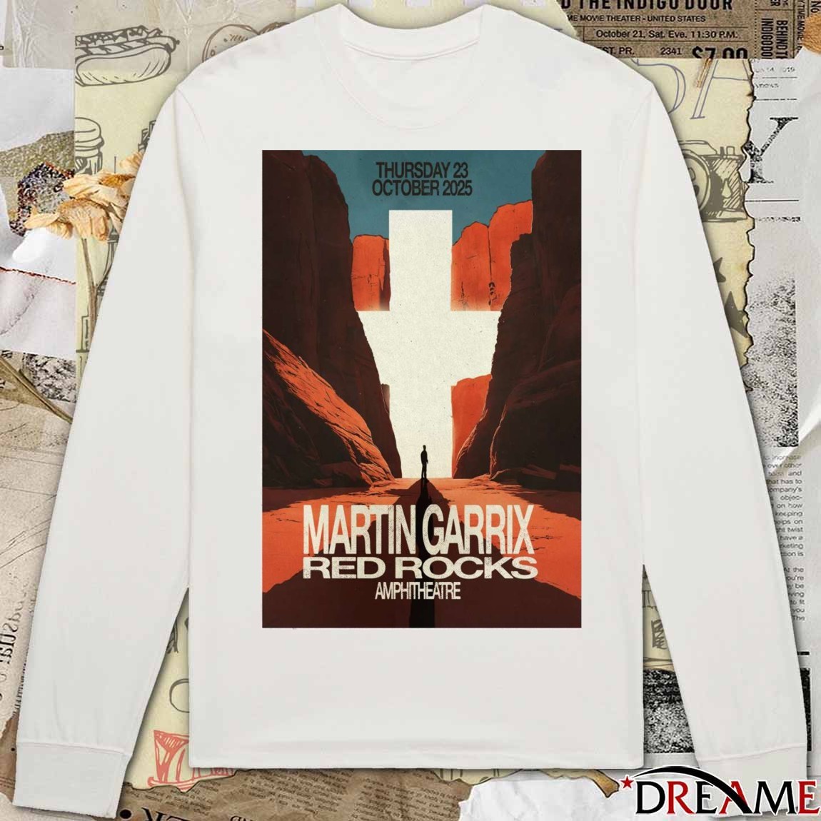 Official Poster Martin Garrix Thursday October 23 2025 Red Rocks ...