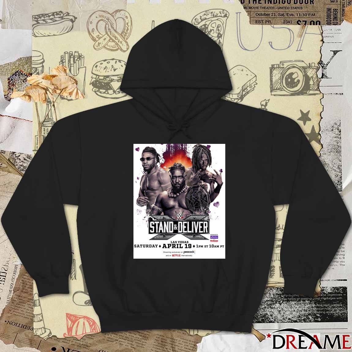 Official Trick Williams Je’Von Evans WWE Stand And Deliver Las Vegas ...