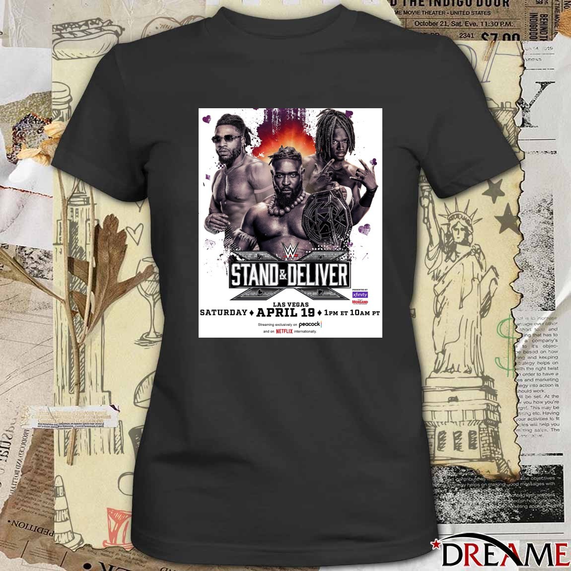 Official Trick Williams Je’Von Evans WWE Stand And Deliver Las Vegas ...