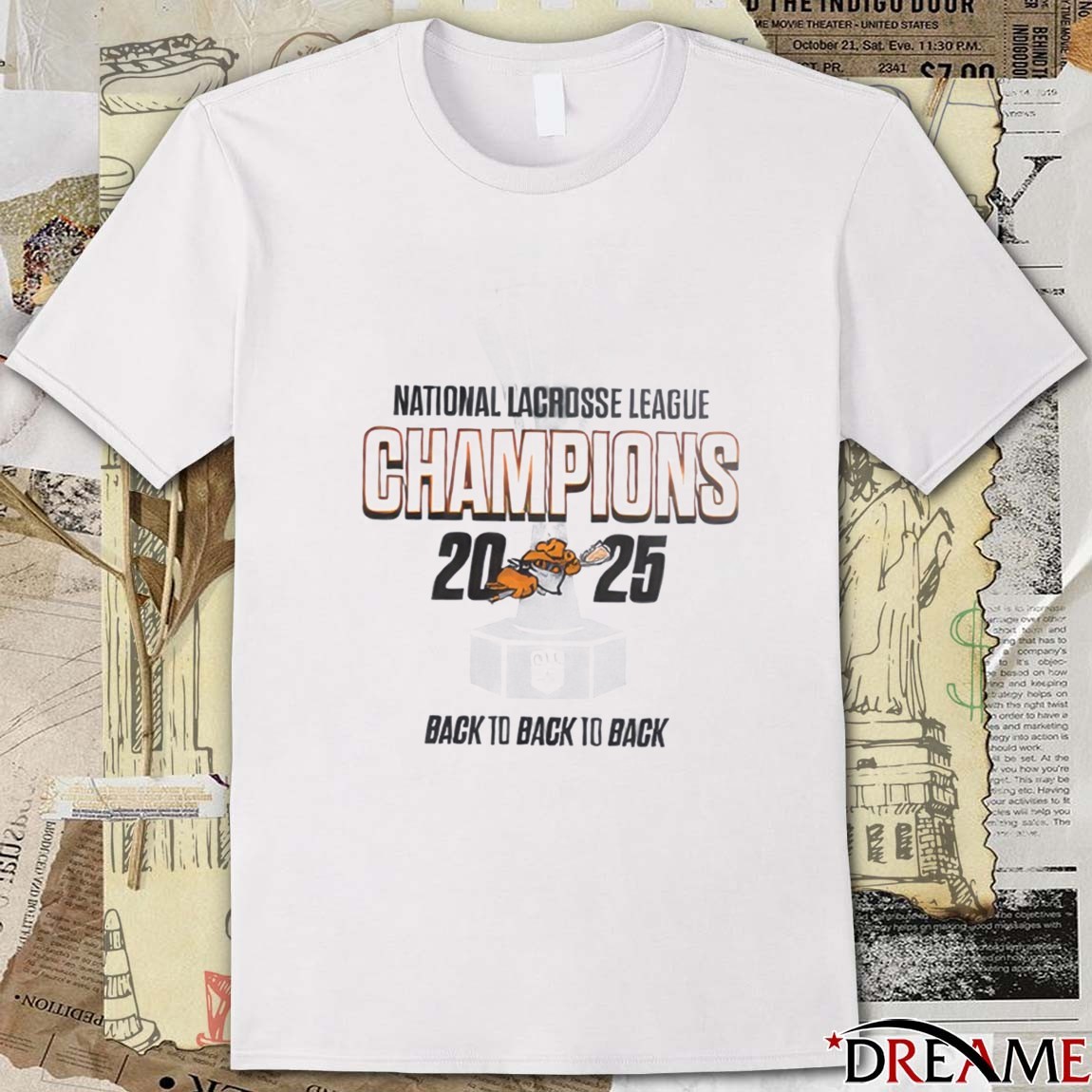Official Buffalo Bandits Lacrosse National Lacrosse League Champions Back To Back To Back 2025 t ...