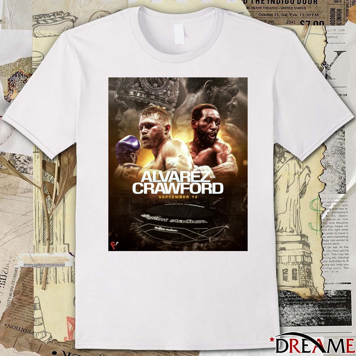 Official Canelo Alvarez vs. Terence Crawford September 12 2025 Allegiant Stadium Full Violence ...