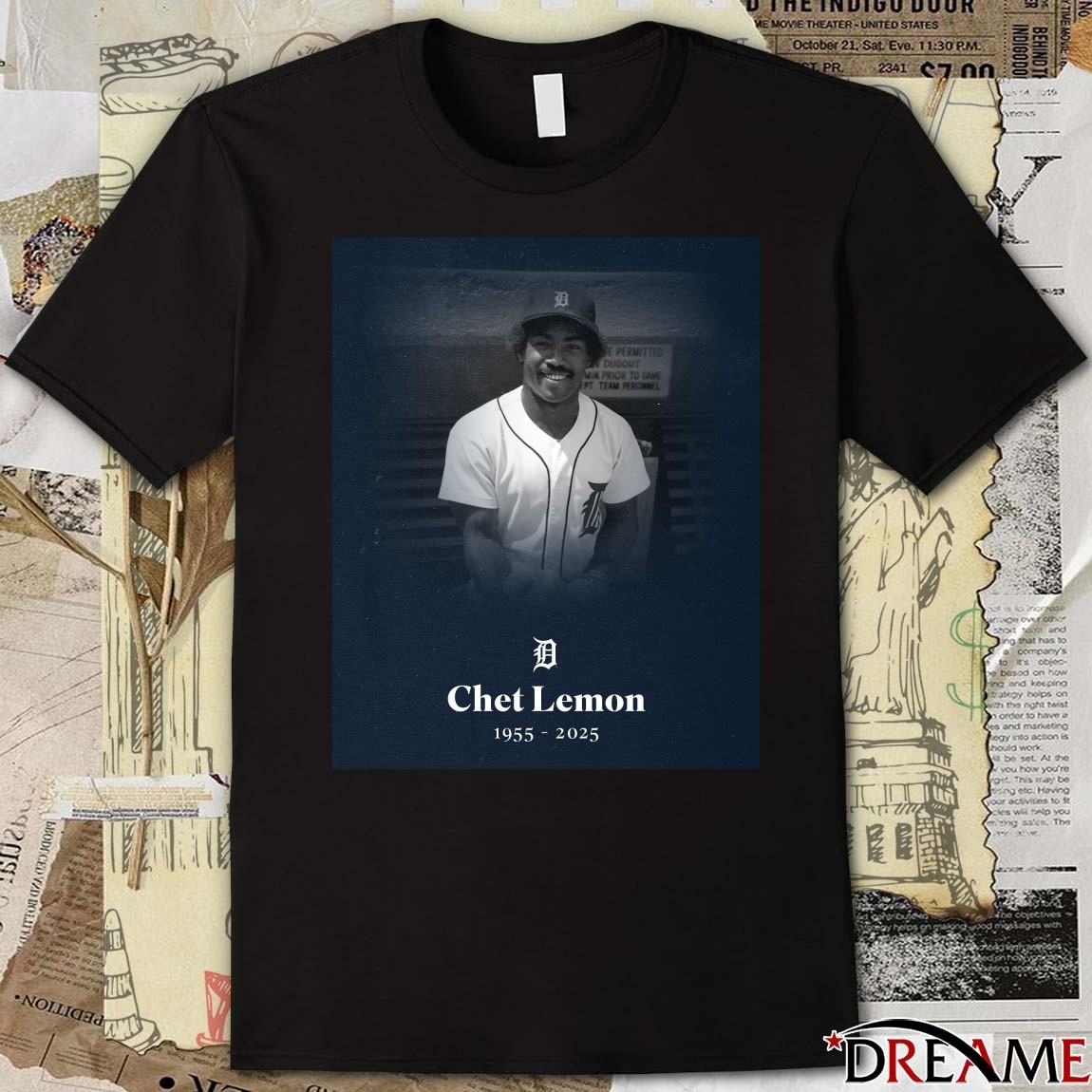 Official Detroit Tigers Mourning The Passing Of Chet Lemon 1955-2025 ...