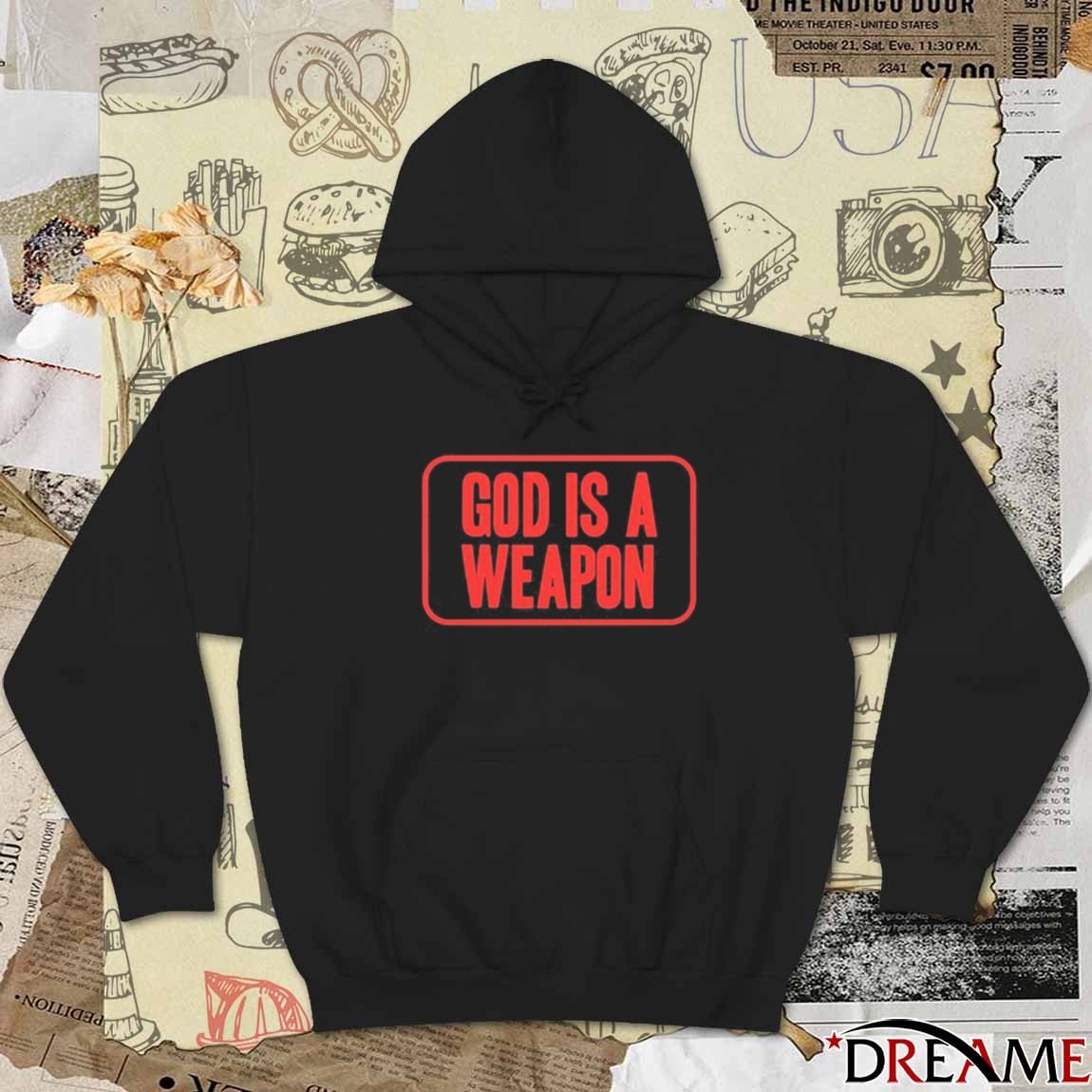 Official Falling In Reverse God Is A Weapon New t-shirt, hoodie ...