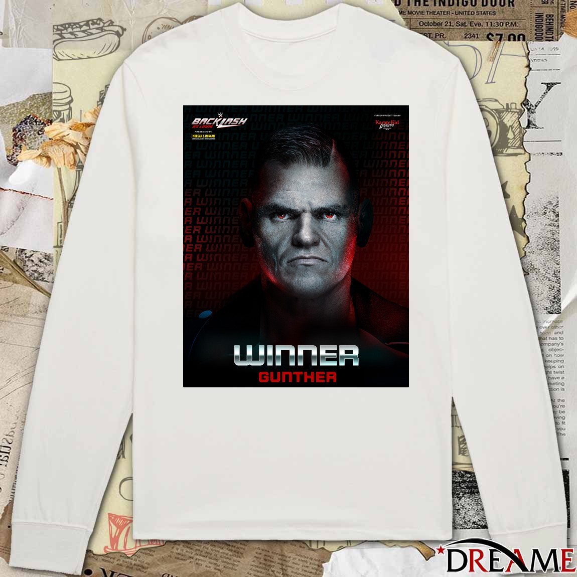 Official Gunther Winner WWE Backlash St Louis 2025 Match Presented By ...