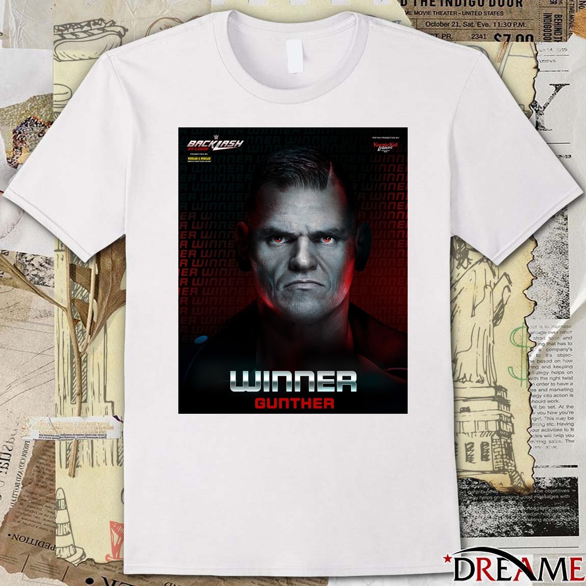 Official Gunther Winner WWE Backlash St Louis 2025 Match Presented By ...