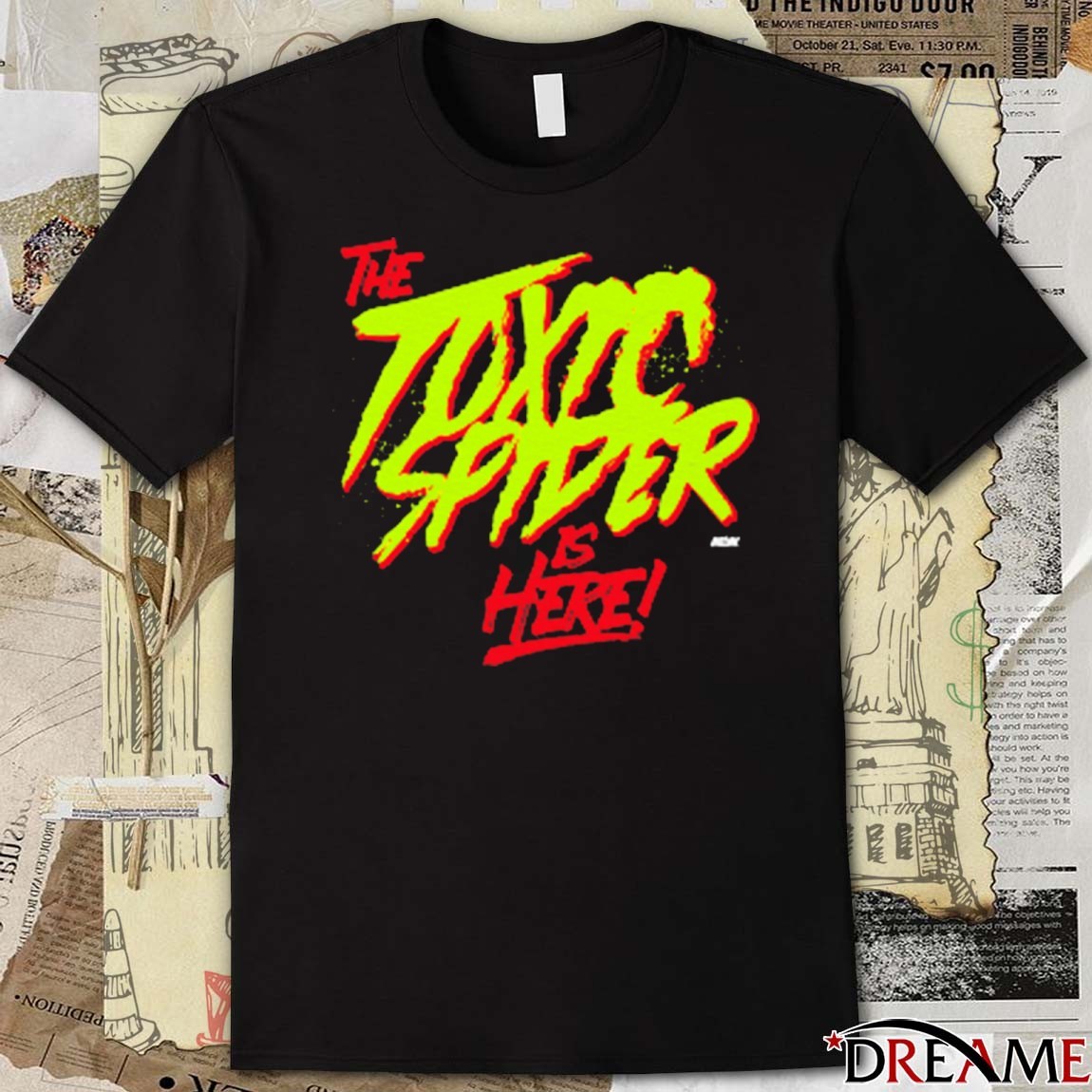 Official Thekla The Toxic Spider is Here AEW 2025 t-shirt, hoodie ...
