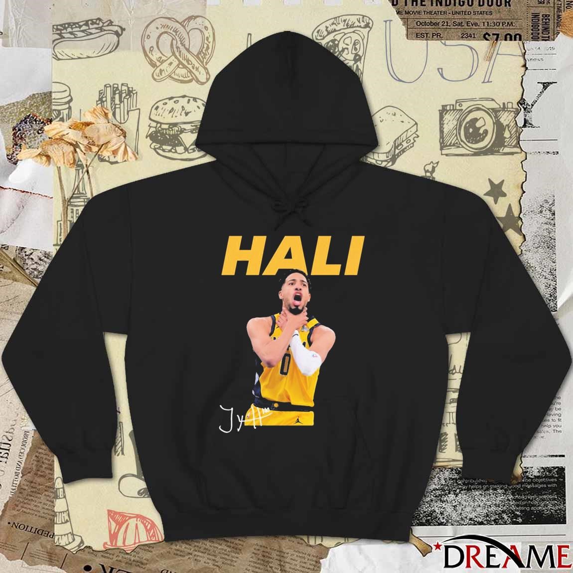 Official Tyrese Haliburton Choke Hali Signature 2025 t-shirt, hoodie ...