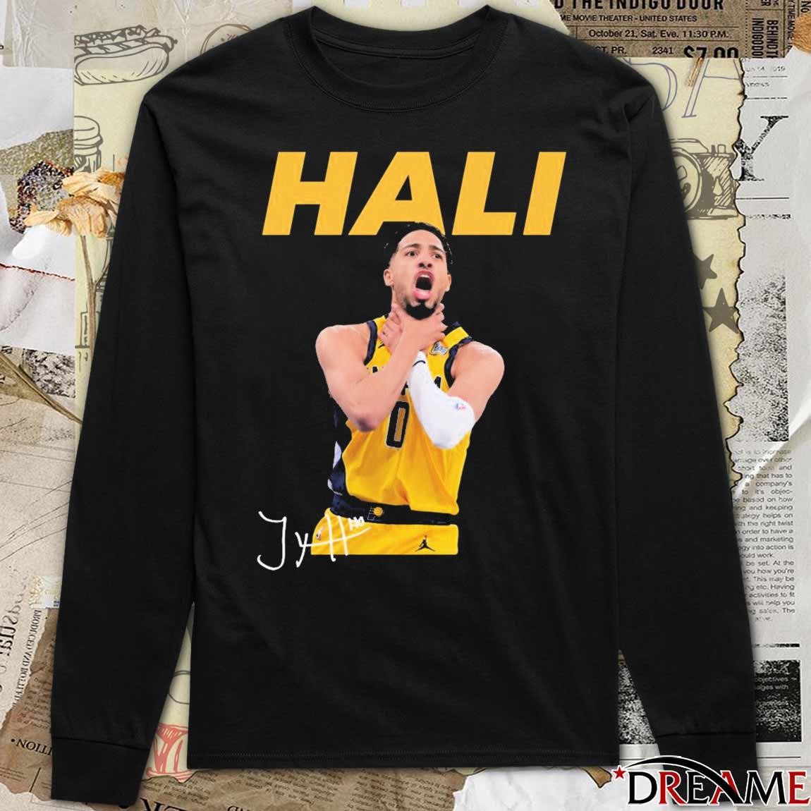 Official Tyrese Haliburton Choke Hali Signature 2025 t-shirt, hoodie ...