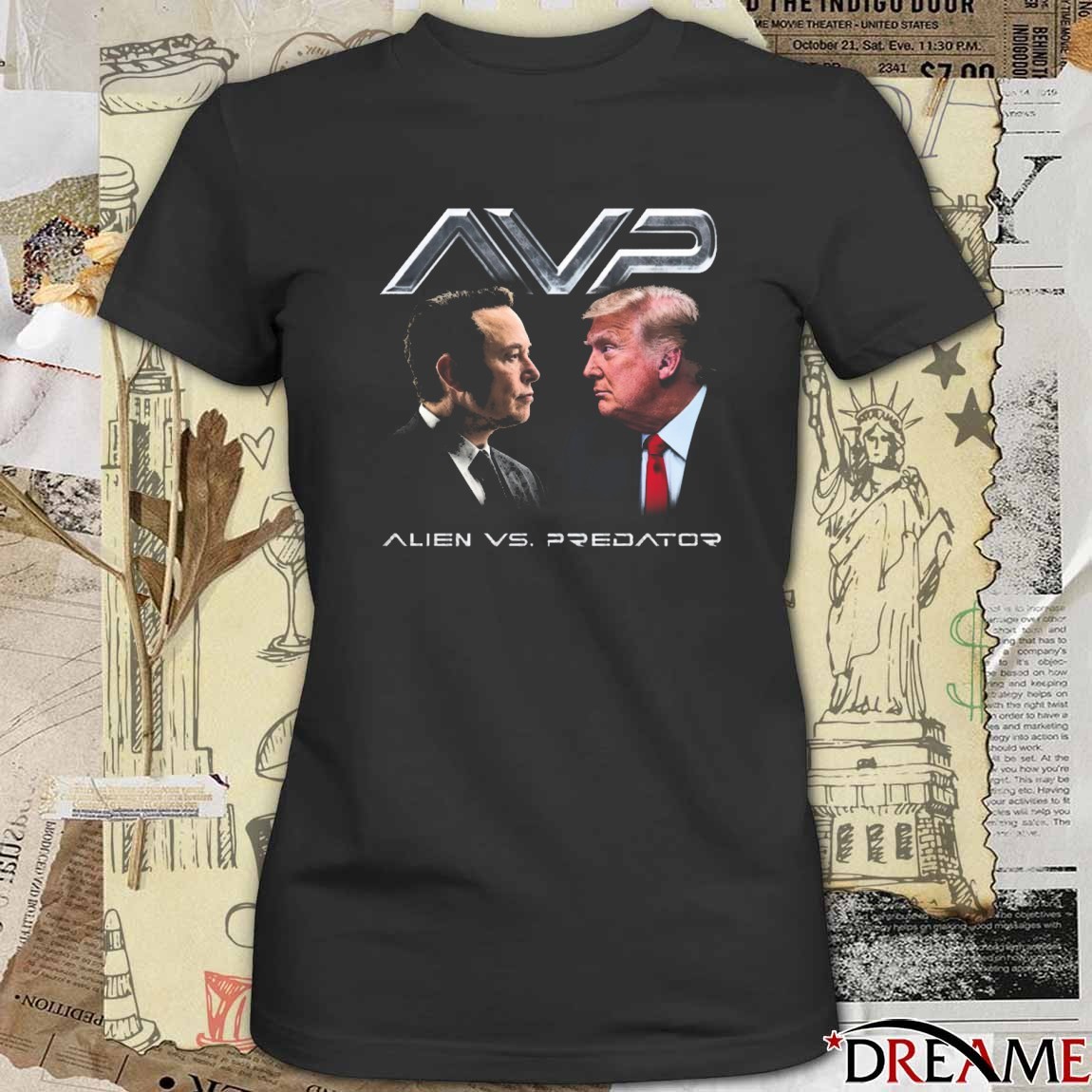 Official Alien vs Predator Donald Trump And Elon Musk That Go Hard t ...