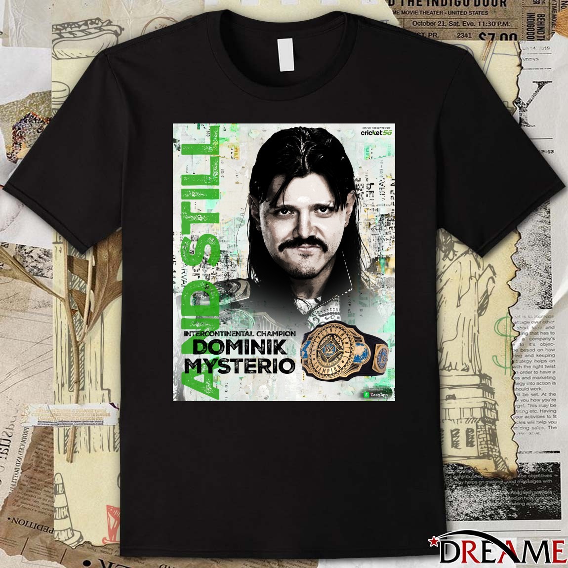 Official Dominik Mysterio WWE And Still Intercontinental Champion 2025 ...