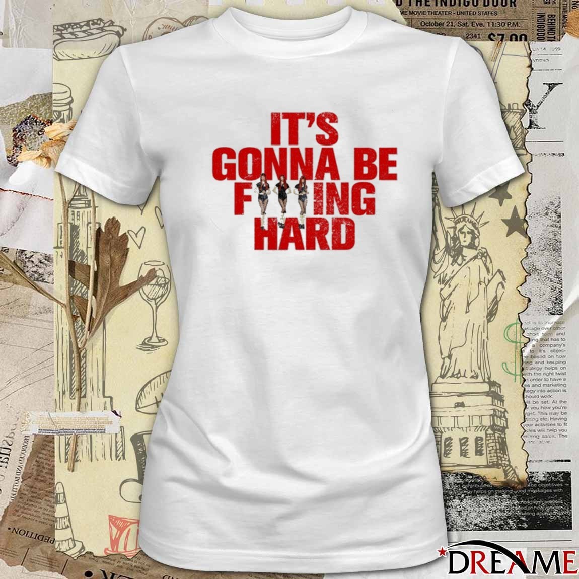 Official Like Jennie Statement It's Gonna Be Fucking Hard 2025 t-shirt, hoodie, sweater, long ...